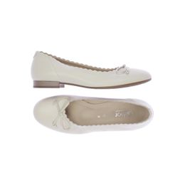 Gabor Damen Ballerinas, beige, Gr. 6