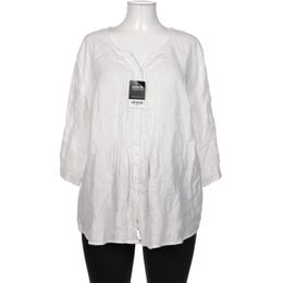 Ulla Popken Damen Bluse, weiß, Gr. 46