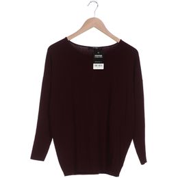 Hallhuber Damen Langarmshirt, bordeaux, Gr. 34