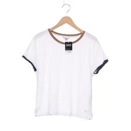 comma, Comma Damen T-Shirt, weiß, Gr. 38