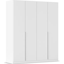 Drehtürenschrank Rauch "Kleiderschrank Schrank Garderobe AGORDO mit Dekor- oder Hochglanzfront" Schränke Gr. B/H/T: 181cm x 210cm x 54cm, 4 St., weiß (alpinweiß) durchdachte Innenausstattung, in 6 Breiten und 2 Höhen MADE IN GERMANY