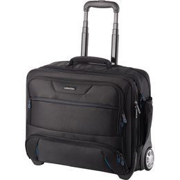 Business-Trolley LIGHTPAK "Sky" Gr. B/H/T: 46 cm x 36 cm x 22 cm, schwarz Koffer mit Laptopfach