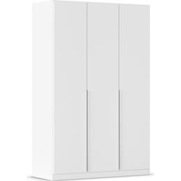 Drehtürenschrank Rauch "Kleiderschrank Schrank Garderobe AGORDO mit Dekor- oder Hochglanzfront" Schränke Gr. B/H/T: 136 cm x 210 cm x 54 cm, 3 St., weiß (alpinweiß) durchdachte Innenausstattung, in 6 Breiten und 2 Höhen MADE IN GERMANY