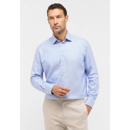 Langarmhemd Eterna "COMFORT FIT" Gr. 40, Normalgrößen, blau (hellblau) Herren Hemden