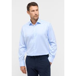 Langarmhemd Eterna "COMFORT FIT" Gr. 40, Normalgrößen, blau (hellblau) Herren Hemden