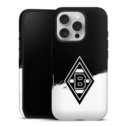 DeinDesign iPhone 16 Pro Handy Panzer Handyh&uuml;lle robuste Outdoor H&uuml;lle Schutzh&uuml;lle matt Bmg Borussia M&ouml;nchengladbach Gladbach Tough Case