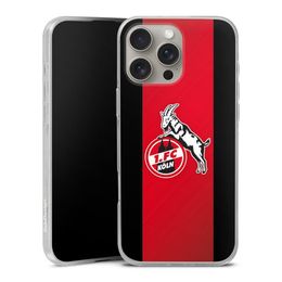DeinDesign iPhone 16 Pro Max Handy Silikon H&uuml;lle Case transparent Handyh&uuml;lle 1. Fc K&ouml;ln Billy Goat Hennes Official Licensed Product Silikon Case