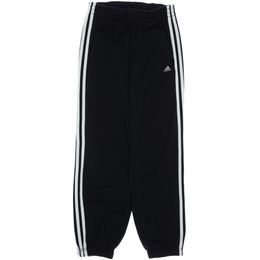 Adidas Herren Stoffhose, schwarz, Gr. 140