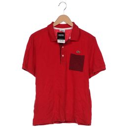 Lacoste Herren Poloshirt, rot, Gr. 52