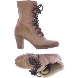 Paul Green Damen Stiefelette, beige, Gr. 3