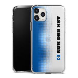 DeinDesign iPhone 11 Pro Max Handy Silikon H&uuml;lle Case transparent Handyh&uuml;lle Logo Hsv Transparent Silikon Case