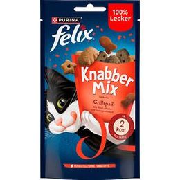 FELIX® Katzen-Leckerli KnabberMix Grillspaß 8x 60,0 g