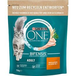 PURINA ONE® Katzen-Trockenfutter BIFENSIS® Huhn und Vollkorn Getreide 750,0 g