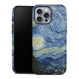DeinDesign iPhone 16 Pro Max Handy Panzer Handyh&uuml;lle robuste Outdoor H&uuml;lle Schutzh&uuml;lle gl&auml;nzend The Starry Night Kunst Tough Case