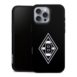 DeinDesign iPhone 16 Pro Max Handy Panzer Handyh&uuml;lle robuste Outdoor H&uuml;lle Schutzh&uuml;lle gl&auml;nzend Borussia M&ouml;nchengladbach Gladbach Coat Of Arms Tough Case