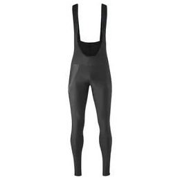 Fahrradhose Gonso "Essential Bib Tight Cargo SC M" Gr. M, Normalgrößen, schwarz Herren Hosen Cargo-Radhose, Sitzpolster und Taschen