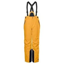 Skihose Killtec "KSW 79 BYS SKI PNTS" Gr. 164, Normalgrößen, gelb (dunkelgelb) Kinder Hosen