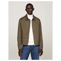 Blouson Tommy Hilfiger "COTTON IVY JACKET" Gr. M, grün (army grün) Herren Jacken