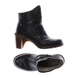 El Naturalista Damen Stiefelette, schwarz, Gr. 38