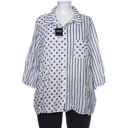 Ulla Popken Damen Bluse, weiß, Gr. 50