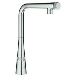 Grohe Zedra Spültischmischer 31593DC2 supersteel, herausziehbare Brause