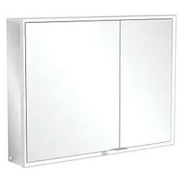 Villeroy & Boch Villeroy und Boch My View Now Spiegelschrank A4571000 100 x 75 x 16,8 cm, LED-Beleuchtung, 2 Türen, Ein-/Ausschalter