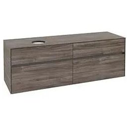 Villeroy & Boch Villeroy und Boch Collaro Waschtischunterschrank C05000RK 160x54,8x50cm, Waschtisch links, Stone Oak