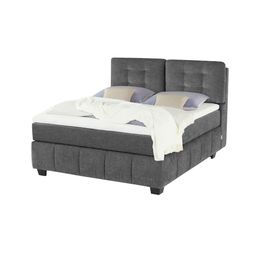 Jette Home Boxspringbett Jette Pillow ¦ grau ¦ Maße (cm): B: 182 H: 140,5