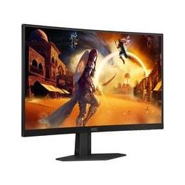 AOC C27G4ZXE, Gaming-Monitor 68.6 cm (27 Zoll), schwarz (matt), FullHD, Fast VA, Curved, HDMI, DP, 280Hz Panel