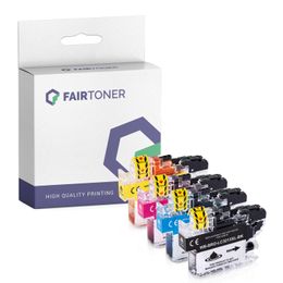 FairToner 4er Multipack Set kompatibel f&uuml;r Brother LC-3213VALDR Druckerpatronen