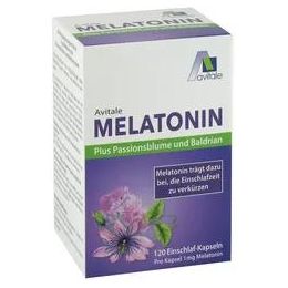 Avitale Melatonin+Passionsblume+Baldrian Kapseln 120 St