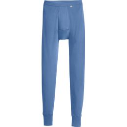 Kumpf Herren Lange Unterhose, stahlblau, Gr&ouml;&szlig;e 8
