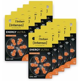 Intenso H&ouml;rger&auml;te-Batterien-Set Energy Ultra A 13, 60er-Set, orange