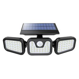 LUXULA Solar-LED Wandleuchte LXSO700126, PIR-Sensor, 4000K, IP54