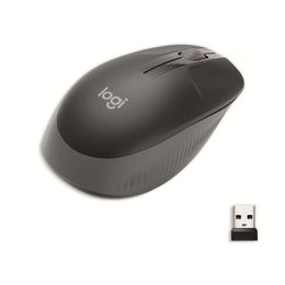 Logitech Funkmaus M190, 1000 dpi, 3 Tasten, anthrazit