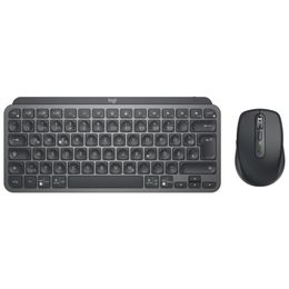 Logitech Tastatur- und Mausset MX Keys Mini Combo for Business