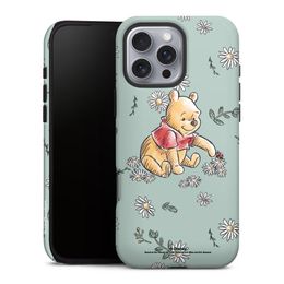 DeinDesign iPhone 16 Pro Max Handy Panzer Handyh&uuml;lle robuste Outdoor H&uuml;lle Schutzh&uuml;lle gl&auml;nzend Disney Winnie The Pooh Official Licensed Product Tough Case