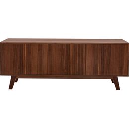 Guido Maria Kretschmer Home & Living Sideboard GUIDO MARIA KRETSCHMER HOME & LIVING "Orlando" Sideboards Gr. B/H/T: 170cm x 65cm x 45cm, braun (walnuss) Breite 170 cm, Holzfurnier, Push-to-open-Funktion