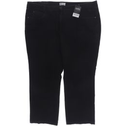 Ulla Popken Damen Jeans, schwarz, Gr. 54