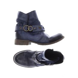 Rieker Damen Stiefelette, marineblau, Gr. 37