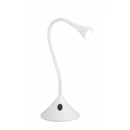 Defibrico - Viper White Led Schreibtischlampe H31 cm Trio Lighting