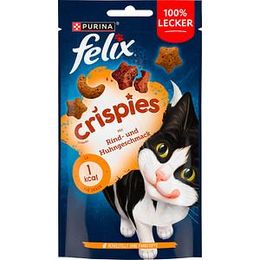 FELIX® Katzen-Leckerli Crispies mit Rind- und Huhngeschmack 45,0 g