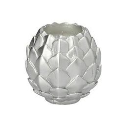 Starpak Kugelkerze Pine Cone silber