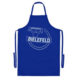 multifanshop® Grillschürze - Bielefeld - Meine Fankurve - Druck weiß