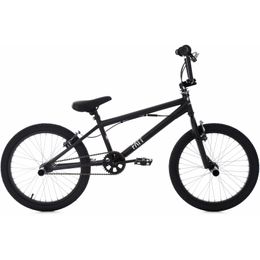 KS-Cycling BMX-Rad KS CYCLING "Fatt" Fahrräder Gr. 30 cm, 20 Zoll (50,80 cm), schwarz Kinder