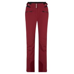 Skihose Ziener "TILLA" Gr. 40, EURO-Größen, rot (rubinrot) Damen Hosen