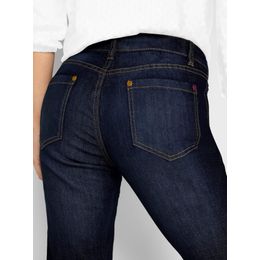 5-Pocket-Jeans Inspirationen Gr. 46, Normalgrößen, blau (dark blue) Damen Jeans