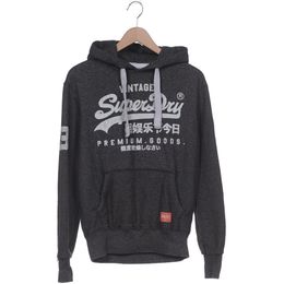 Superdry Herren Kapuzenpullover, schwarz, Gr. 46