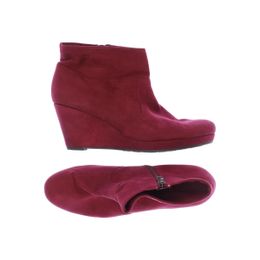 Tamaris Damen Stiefelette, bordeaux, Gr. 41