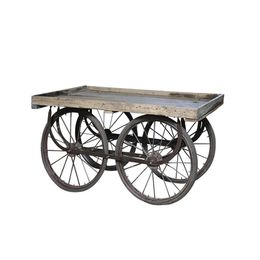 Chic Antique Alter Wagen Antik, H79/L144/B70 cm natur